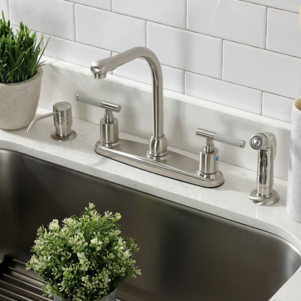 6 Types of Kitchen Faucet Mounts - Watersino