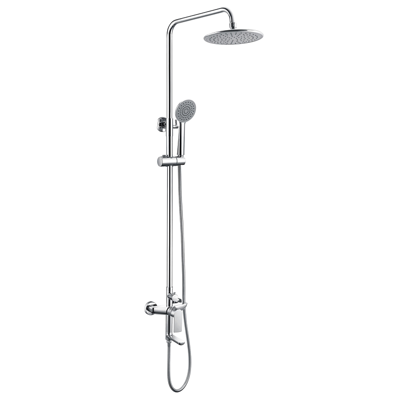 Modern chrome bathroom 3-way Watermark shower sets